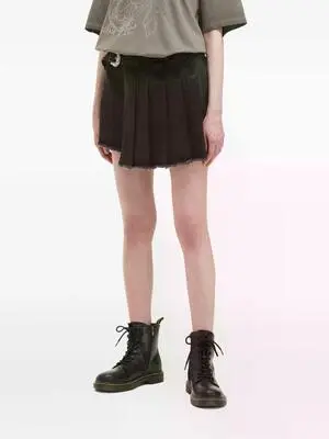 MUSIUM DIV. Pleated Skorts - Black