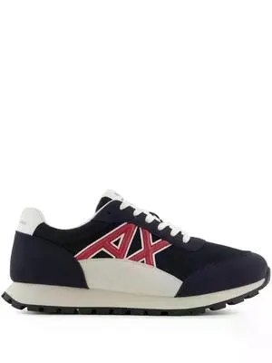 Armani Exchange Patchwork Sneakers For Men