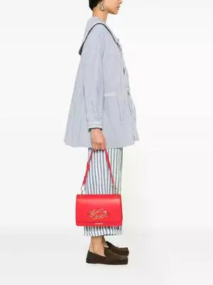 Moschino Appliqué Shoulder Bag
