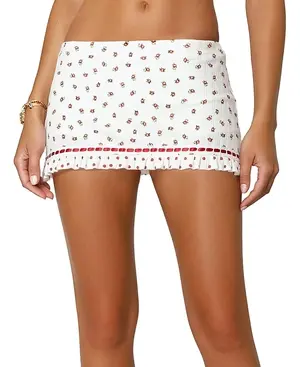 EDIKTED Floral Mini Skort