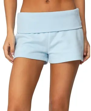 Women's Light Blue Shorts
