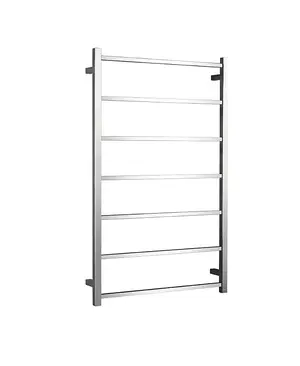 PURSONIC Wall Mounted Electric Towel Warmer - Silver