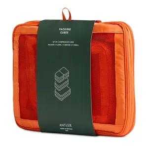 ANTLER Packing Cubes Set Of 4 - Coral