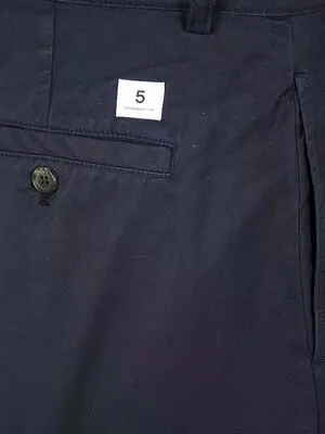 DEPARTMENT 5 Tapered Cotton Trousers - Blue