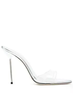 Paris Texas Lidia 120mm Sheer-strap Mules