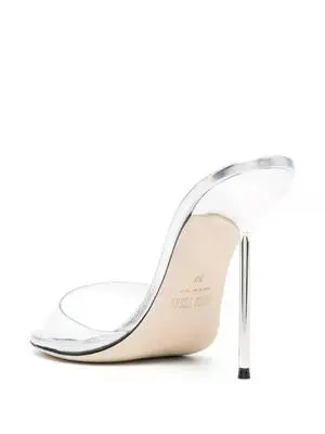 Paris Texas Lidia 120mm Sheer-strap Mules