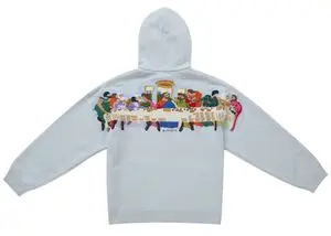 Supreme Embroidered Zip Up Hooded Sweater