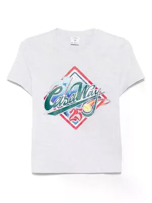 Casablanca Graphic Print T-shirt - Grey