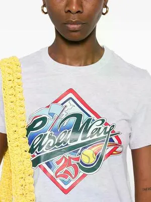 Casablanca Graphic Print T-shirt - Grey