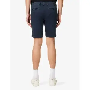 REPLAY Benni Hyperflex Regular-fit Stretch-cotton Chino Shorts - Blue