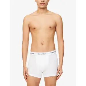 Calvin Klein Icon Relaxed-fit Stretch-cotton Trunks