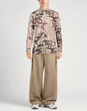 MESSAGERIE Patrizio Piscaglia Shirt Size Cotton - Beige