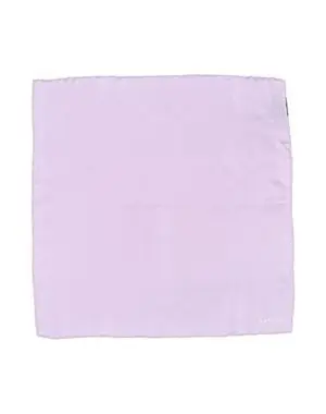 LANVIN Silk Pocket Square - Purple
