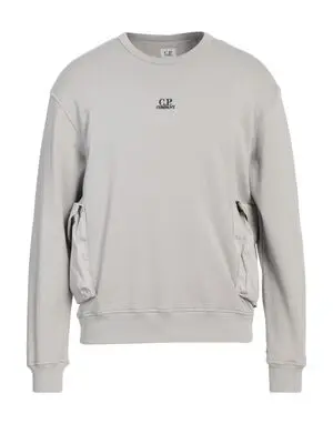 C.P. COMPANY Light Cotton Sweatshirt - Grey