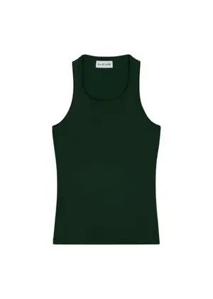 ALL MY LOVE Wool Tank Top - Pine