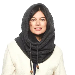 NIRVANNA DESIGNS Lou Neckwarmer - Charcoal
