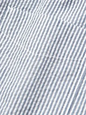 FRIZMWORKS Og Oversized Striped Cotton-blend Seersucker Shirt