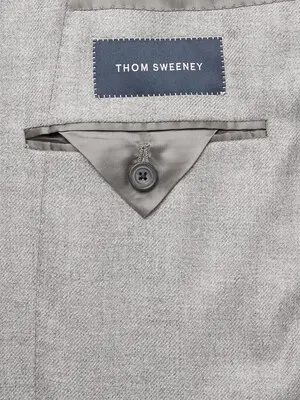 Thom Sweeney Wool-twill Blazer