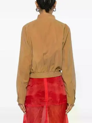 Gcds Cropped Tailoring Bomber Jacket
