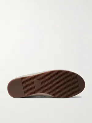 Mulo Suede Loafers - Neutrals