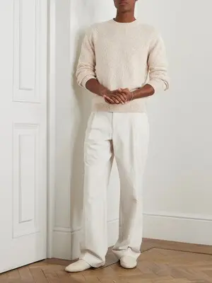 Loro Piana Meina Cotton Sweater - Neutrals