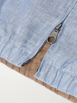 Loro Piana Linen Bomber Jacket