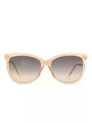 JIMMY CHOO Steff Cat-eye Sunglasses - Neutrals