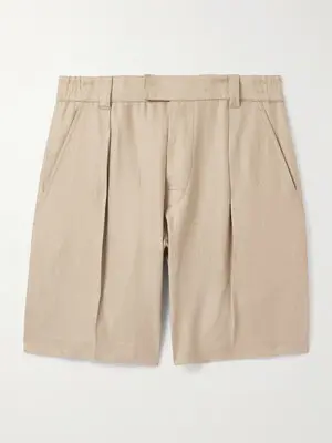 Loro Piana Pleated Bottoms For Men