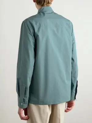 JIL SANDER Cotton-poplin Shirt With Tie