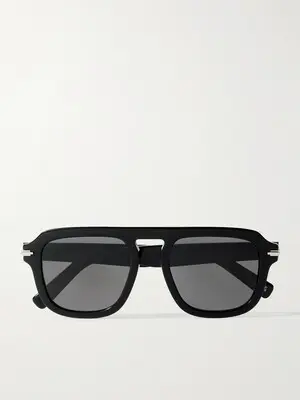 Dior Diorblacksuit S15i Aviator-style Sunglasses - Black