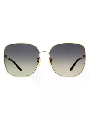 Chloé Square-frame Sunglasses - Gold