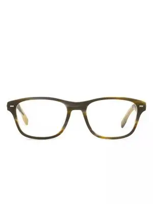 Zegna Tortoiseshell Eyeglasses - Brown