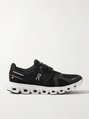 On Cloud 6 Mesh Sneakers - Black