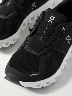 On Cloud 6 Mesh Sneakers - Black