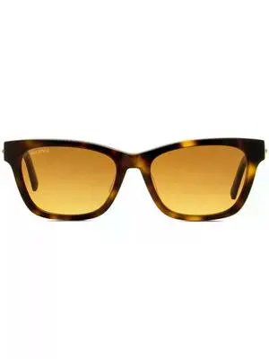 SWAROVSKI Rectangle-frame Sunglasses - Brown