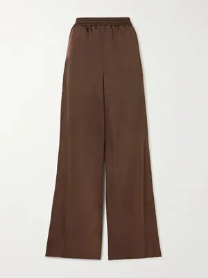 16Arlington Argo Satin Wide-leg Pants