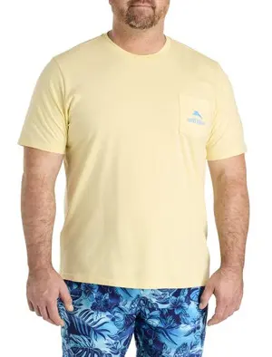 Tommy Bahama Big & Tall Nice Serve Pocket T-shirt