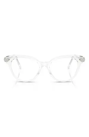 SWAROVSKI 53mm Phantos Optical Glasses - Transparent/ Demo Lens