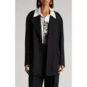 Bottega Veneta Viscose & Mulberry Silk Twill Jacket