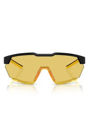 SCUDERIA FERRARI 41mm Irregular Sunglasses - Yellow