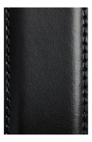 Nordstrom Travis Leather Belt - Black