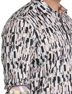 ROBERT GRAHAM BY DXL Big & Tall Pollard Sport Shirt