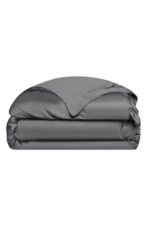 Cozy Earth Wrinkle Resistant Duvet Cover Charcoal