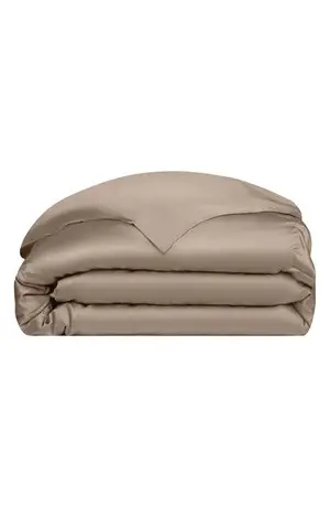 Cozy Earth Wrinkle Resistant Duvet Cover - Walnut