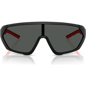 SCUDERIA FERRARI Scuderia Ferrari 36mm Pillow Sunglasses Black