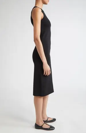 Max Mara Pirenei Racerback Knit Dress