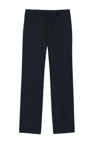 Sandro Wool Suit Trousers - Navy Blue