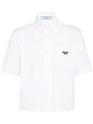 Prada Logo Blouses