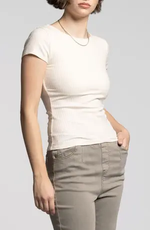 WEEKEND LOS ANGELES Charlene Rib Top