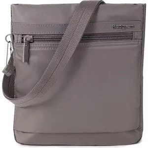 HEDGREN Leonce Rfid Water Repellent Nylon Crossbody Bag - Sepia